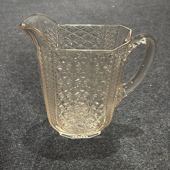 Dining | Vintage Pressed Glass Pitcher | Poshmark
